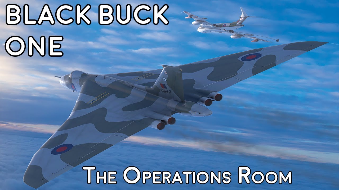 Black Buck One, the Vulcan Raid on the Falklands - Animated - YouTube