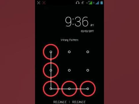 Remove PATTERN Lock Without Losing Data - YouTube