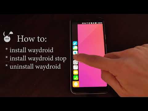 Waydroid helper app - install / uninstall on Ubuntu Touch - android apps - YouTube