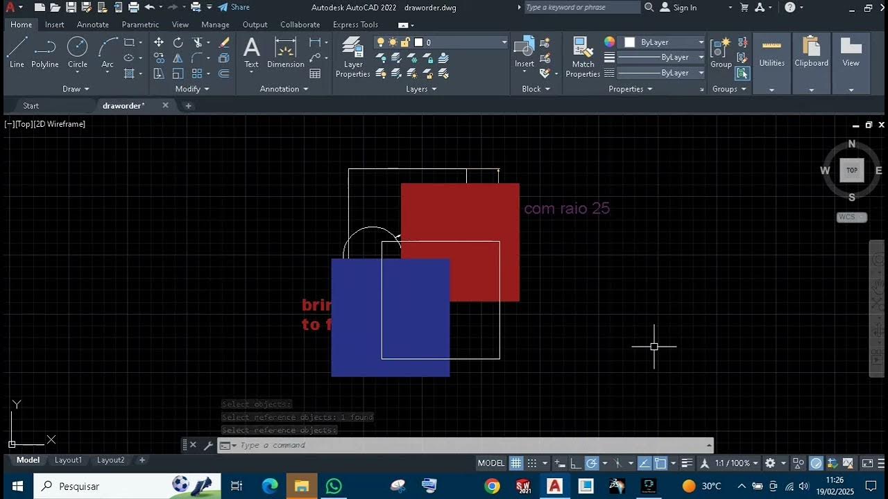 AutoCad-Comando: Draworder - YouTube