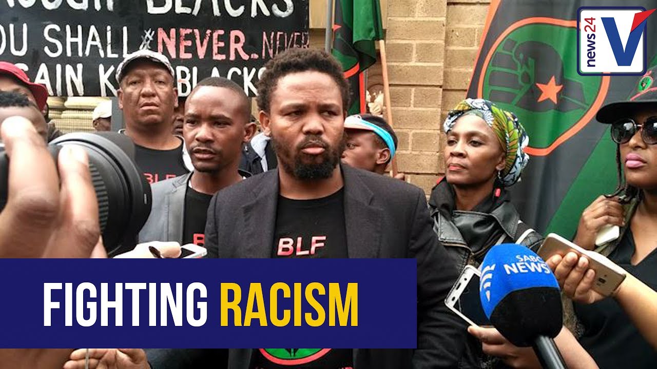 WATCH: 'If they write any racist material we are going to protest ...