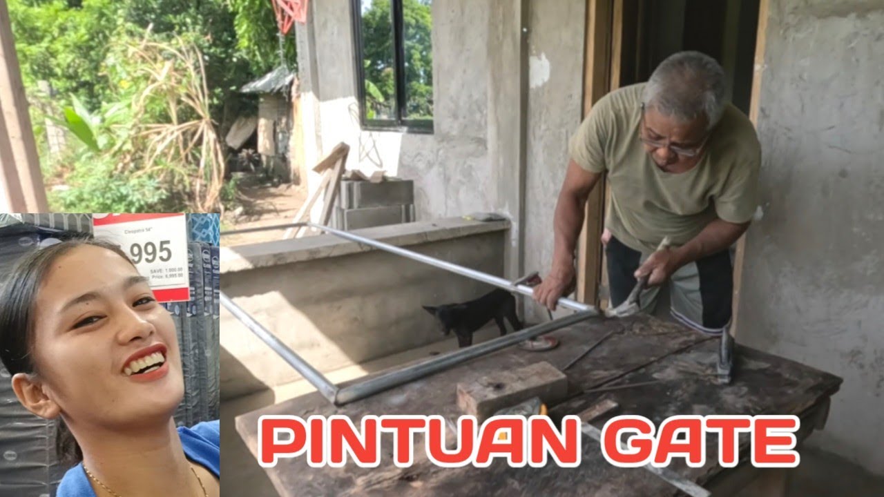 PART 117 PINTUAN NG GATE SA KUSINA NI RICA GINAGAWA NA - YouTube