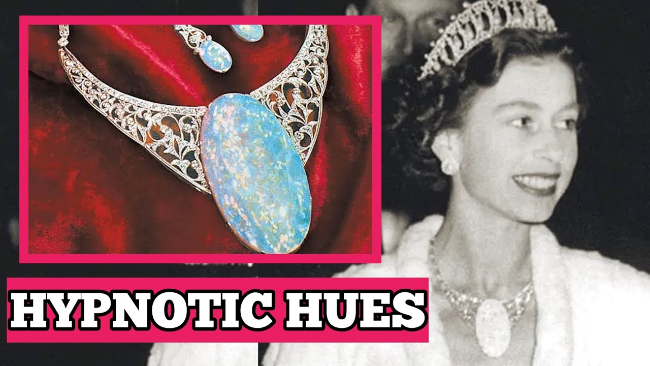 The Queen's Most Magical Necklace🛑 Discover The Iridescent Beauty Of ...