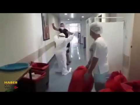 Sağlık Çalışanları Dillirga Karantina Merkezi