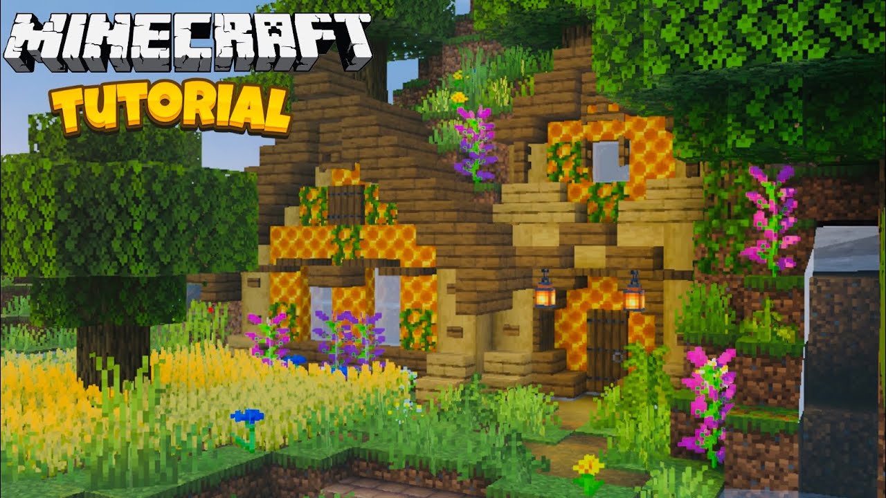 How To Build A Cute Hobbit House In Minecraft! [Minecraft tutorial ...