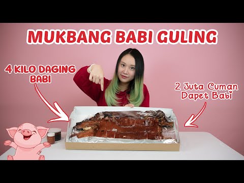 MUKBANG 4 KILO BABI GULING SEHARGA 2 JUTA