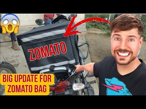 Zomato Big Update 2025 || Zomato Delivery Boy Black Bag || Zomato good ...