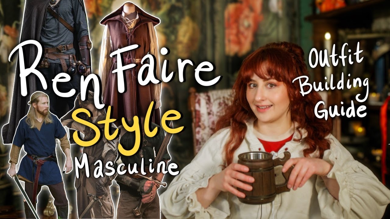 ⚔️ Renaissance Faire Outfit Guide: Masculine Edition - Shopping ...