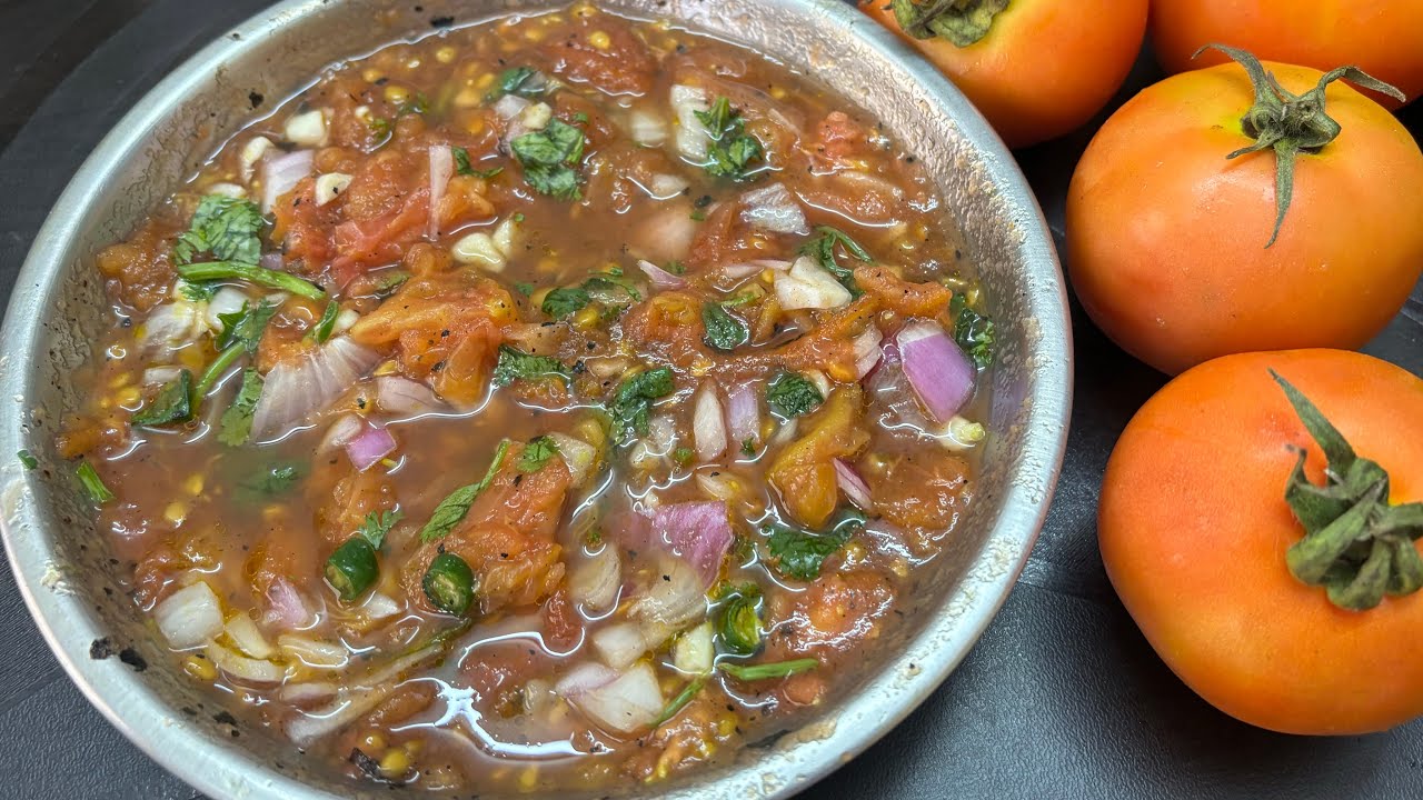 Tomato Chutney Recipe | टमाटर की चटनी | Nitu Sinha - YouTube