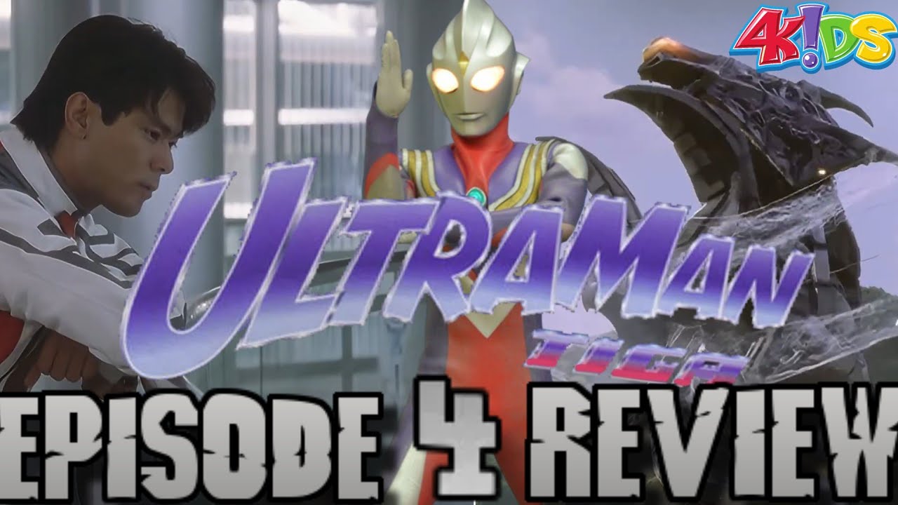 Ultraman Tiga 4kids Dub Episode 4 Review - YouTube