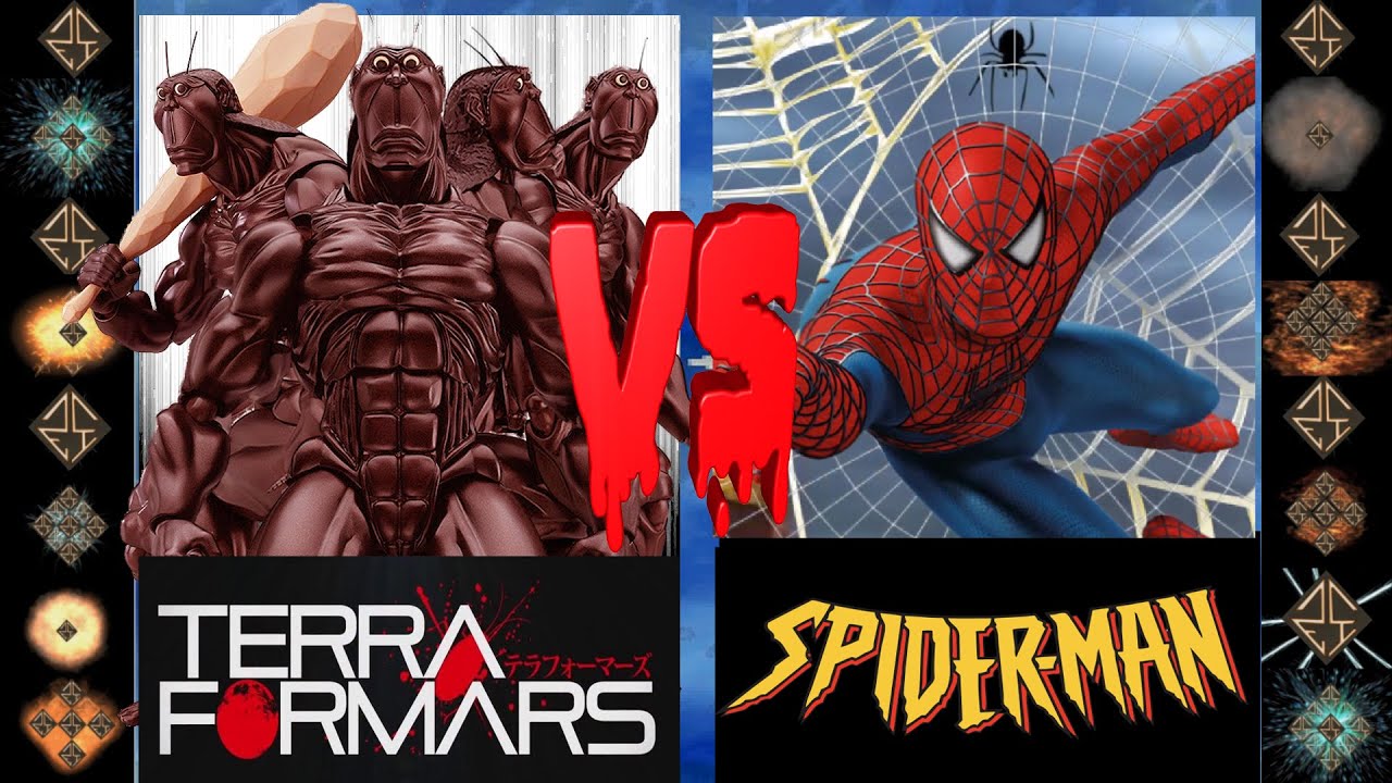 Cockroches (Terra Formars) vs Spiderman (Marvel Comics) - Ultimate ...