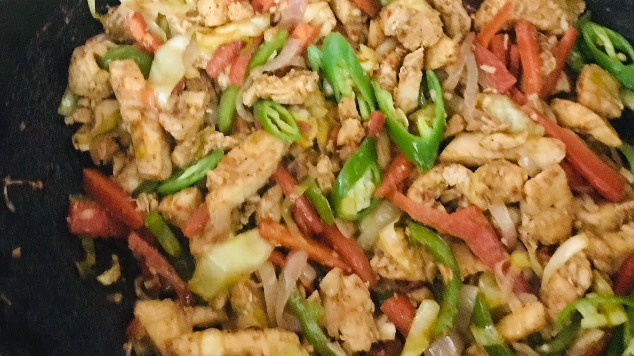 New recipe vagetable chicken champ. healthy and delicious by the spice ...