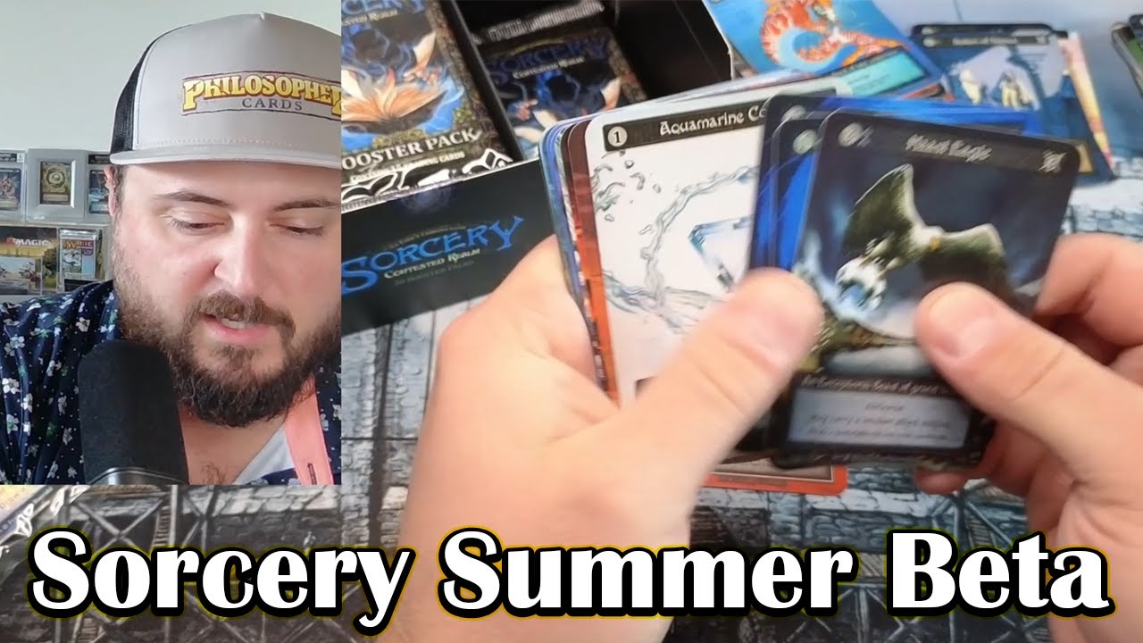 Sorcery Summer Beta Booster Box Opening - YouTube
