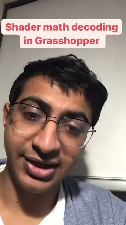 Shader Math Decoding in Grasshopper (Reel) - YouTube