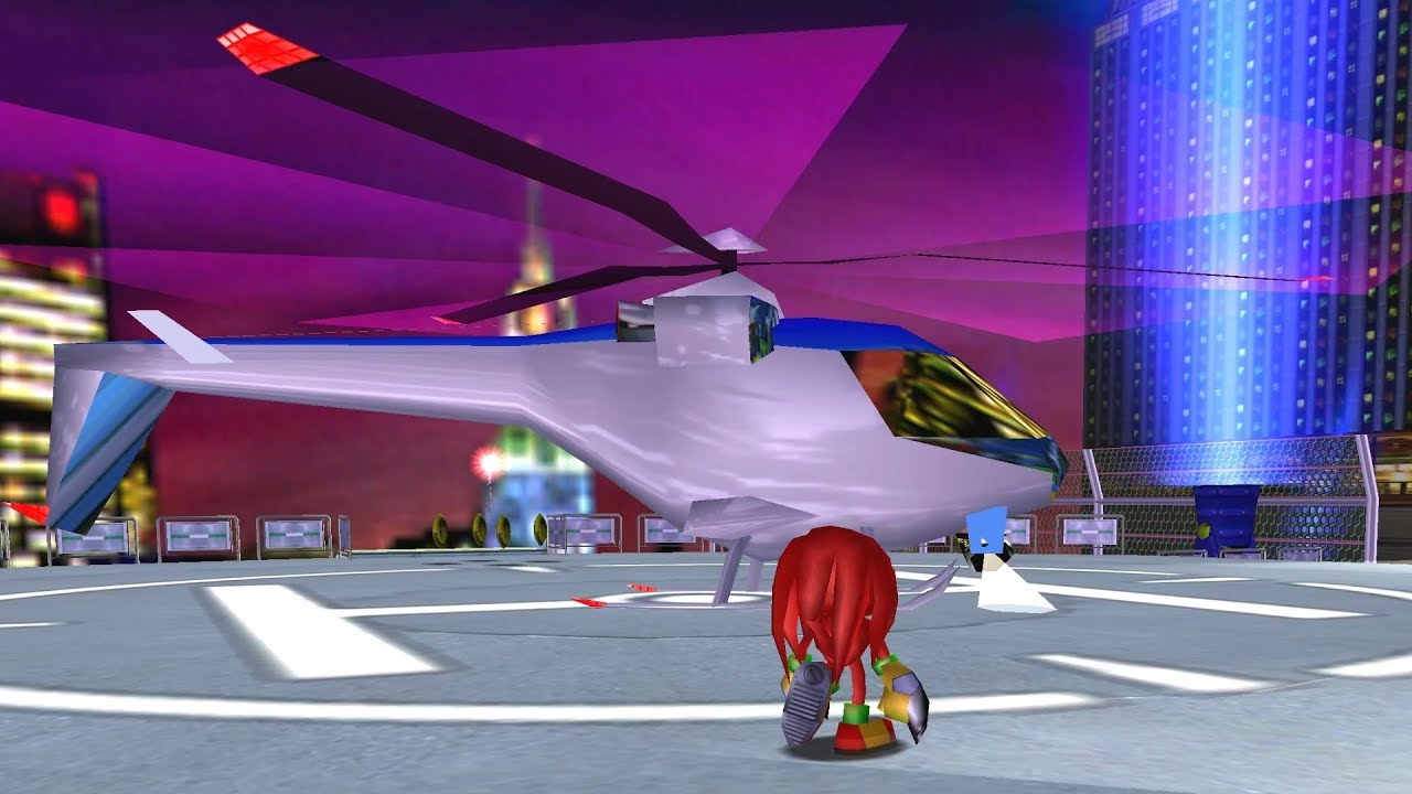 Sonic Adventure DX - Speed Highway (Sonic's level) - Knuckles 4K 60 fps ...