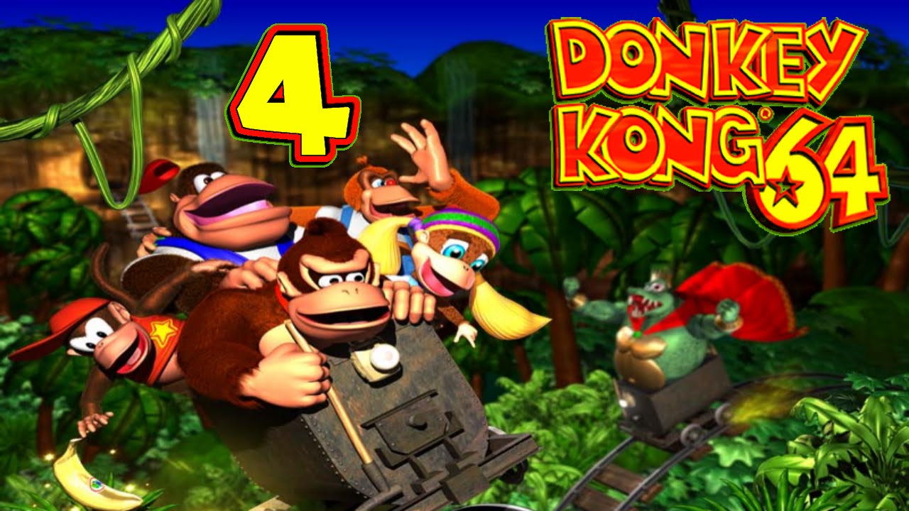 Let's Play Donkey Kong 64 (Part 4): Heiße Musikinstrumente in Candys ...