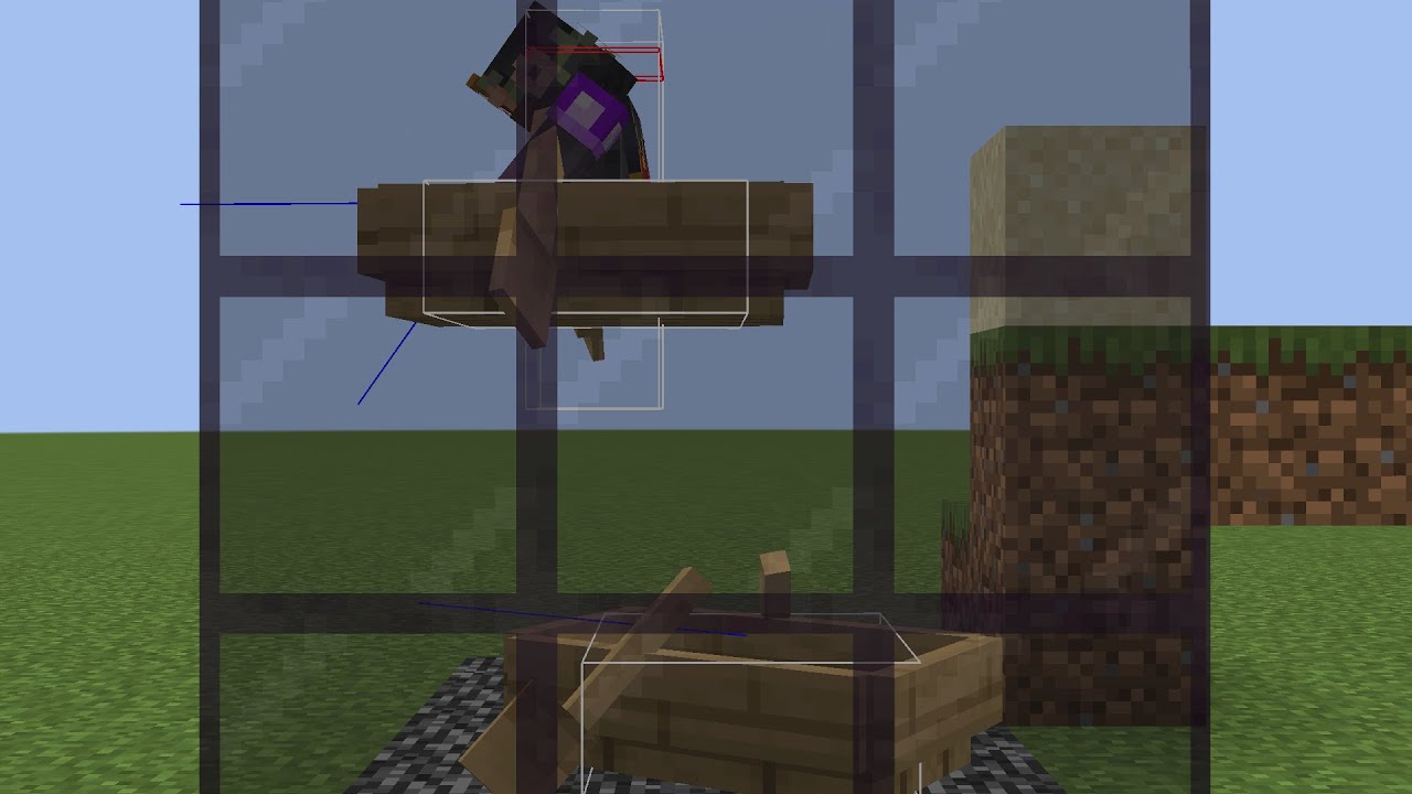 Phasing Through 3 Block Thick Walls With 2 Boats - YouTube