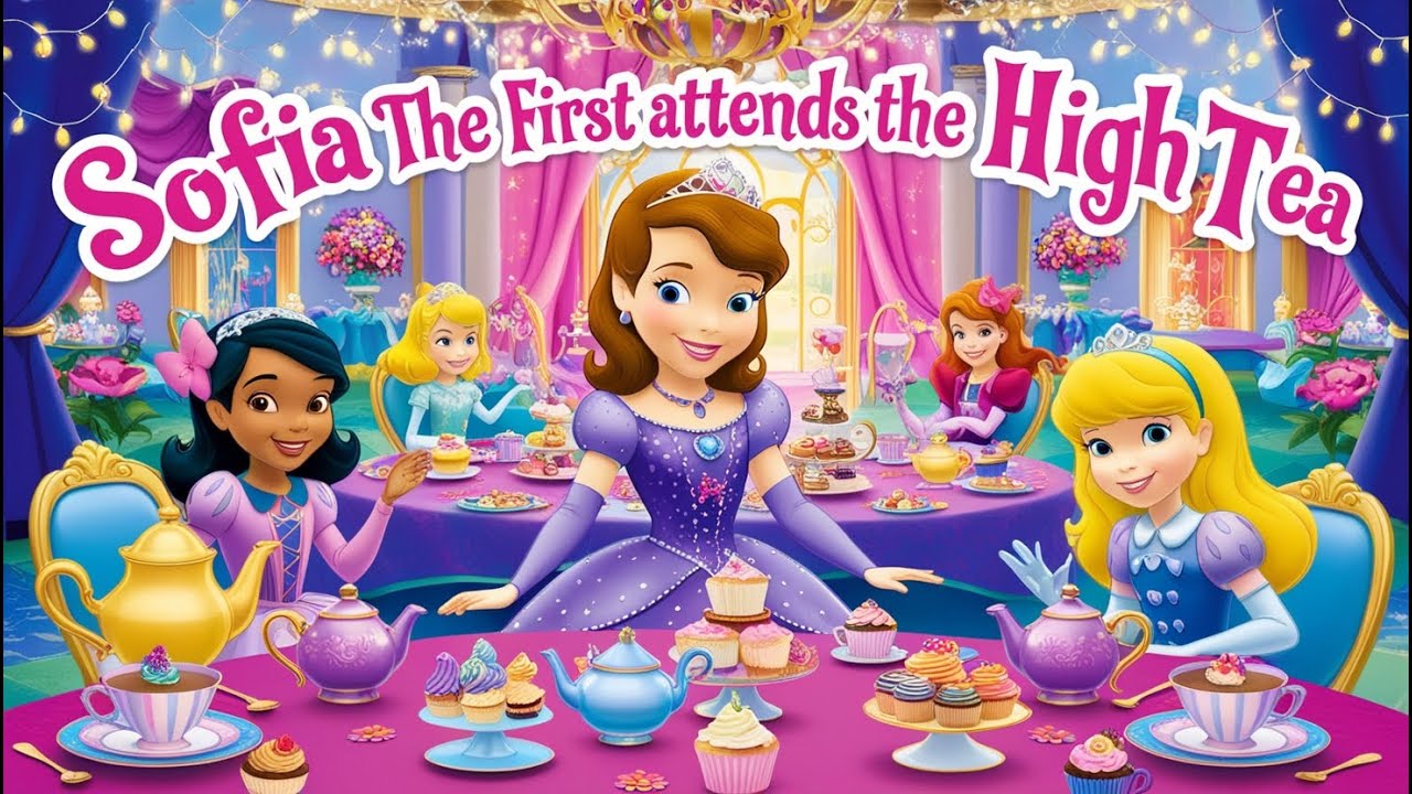 Sofia the First Attends the High Tea | Magical Princess Adventure | Disney princess - YouTube