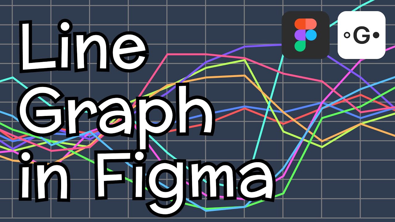 How to make a line graph in Figma - YouTube