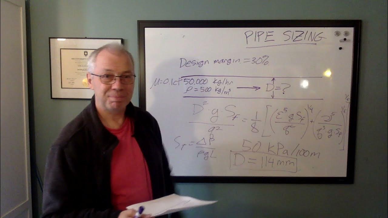 Process Engineering: Line Sizing - YouTube