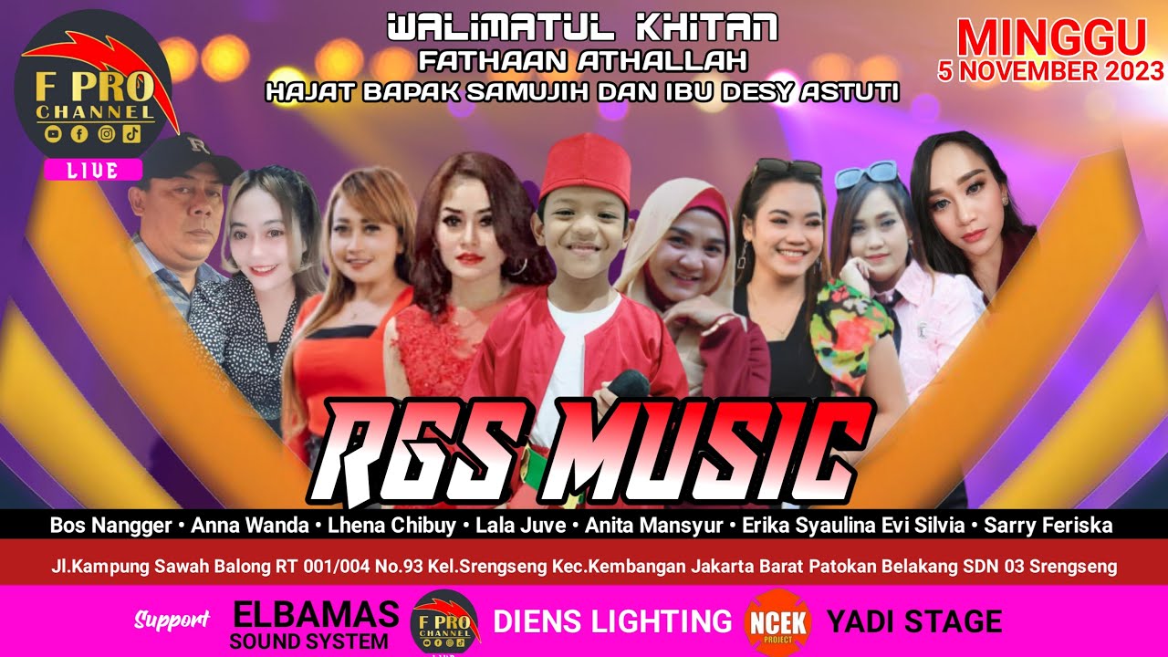 LIVE RGS MUSIC - 5 NOVEMBER 2023 | F PRO CHANNEL - YouTube