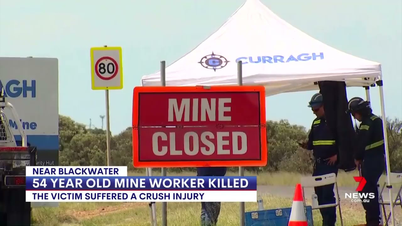 20211121 Curragh Mine Death 7 News Report - YouTube