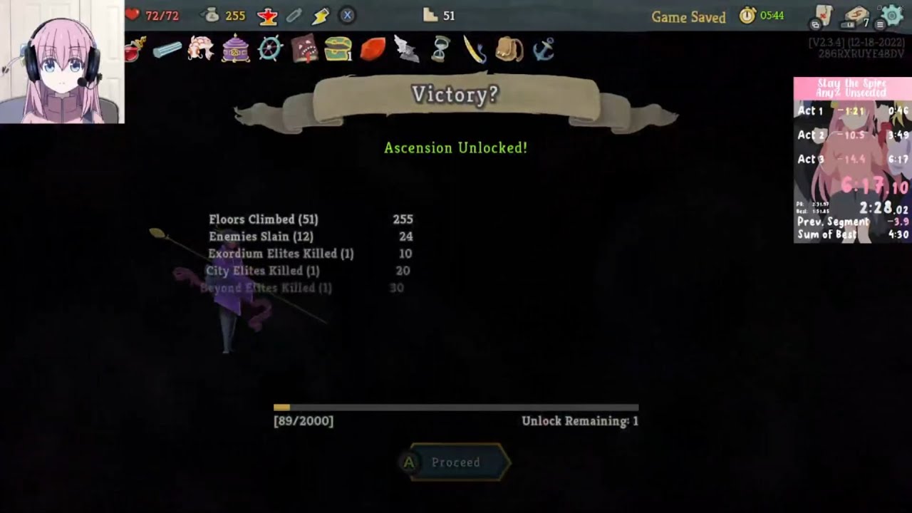 sts any% unseeded watcher 6:17.10 (5:44 igt) - YouTube