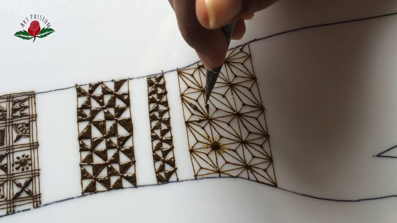 embellishment 14 : learn checks and triangle in various pattern with ...