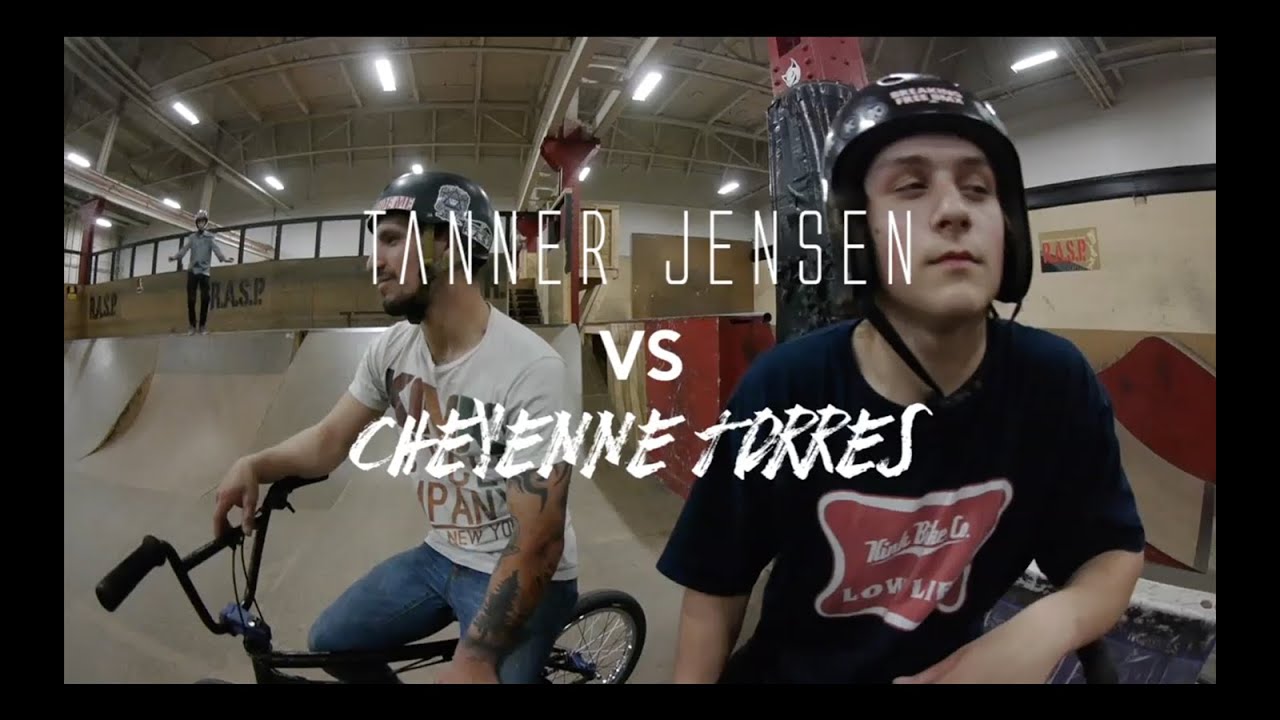Tanner Jensen Cheyenne Torres Game of Bike RASP (BMX) - YouTube