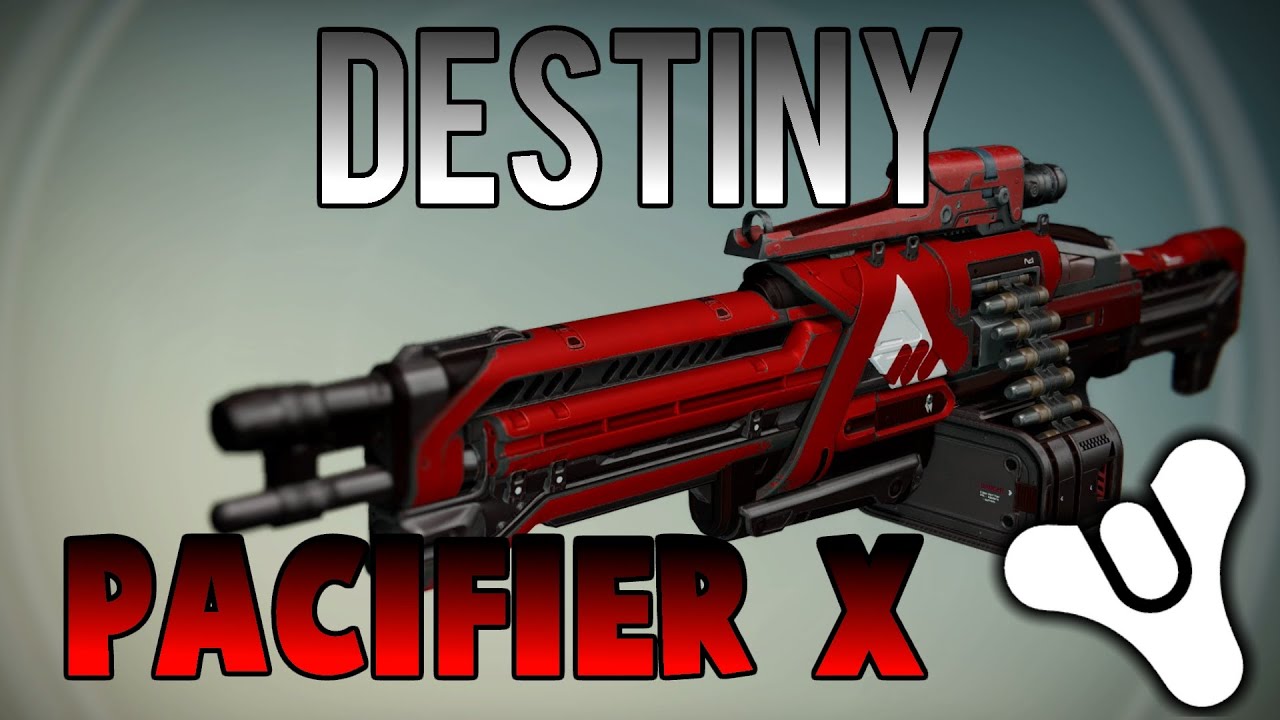 Destiny Xbox One My Favorite Heavy Machine Gun - YouTube