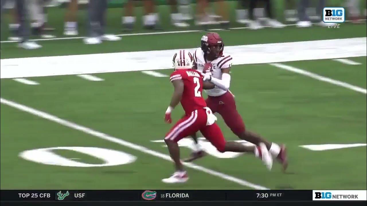 Ricardo Hallman Insane One Handed Interception Vs New Mexico State