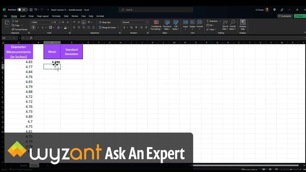Dr. Christal-Joy Turner's Step-by-Step guide for Calculating Confidence ...