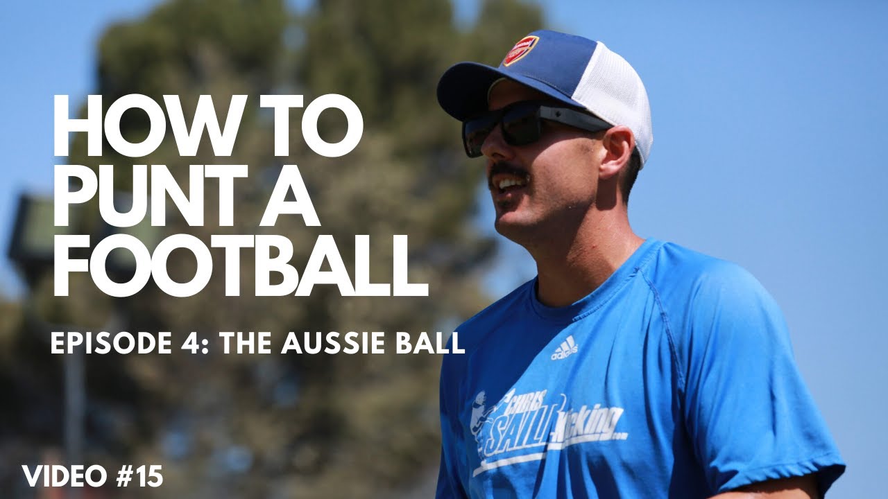 How to Punt a Football: The Drop Punt - YouTube