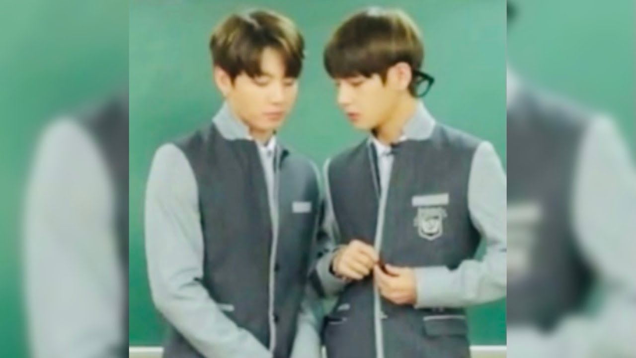 [Taekook moments] Run BTS ep.11 | Back to school 170201 - YouTube