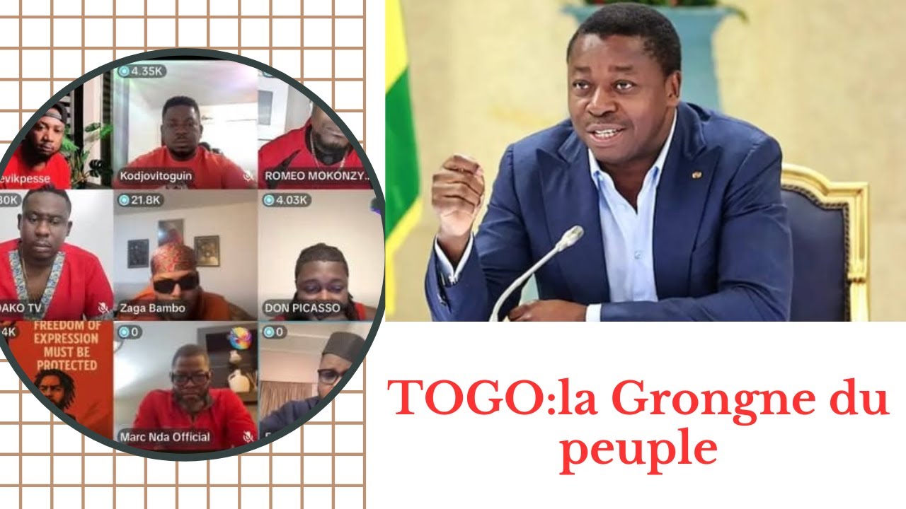 Togo | La Grogne du Peuple, le Régime en alerte Maximale - YouTube