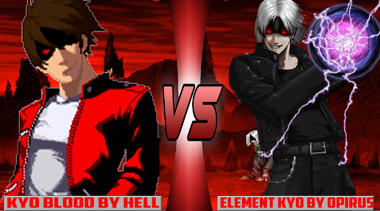[Mugen - KOF] Clone Blood Kyo (HELL) vs. Element Kyo (Opirus) - YouTube
