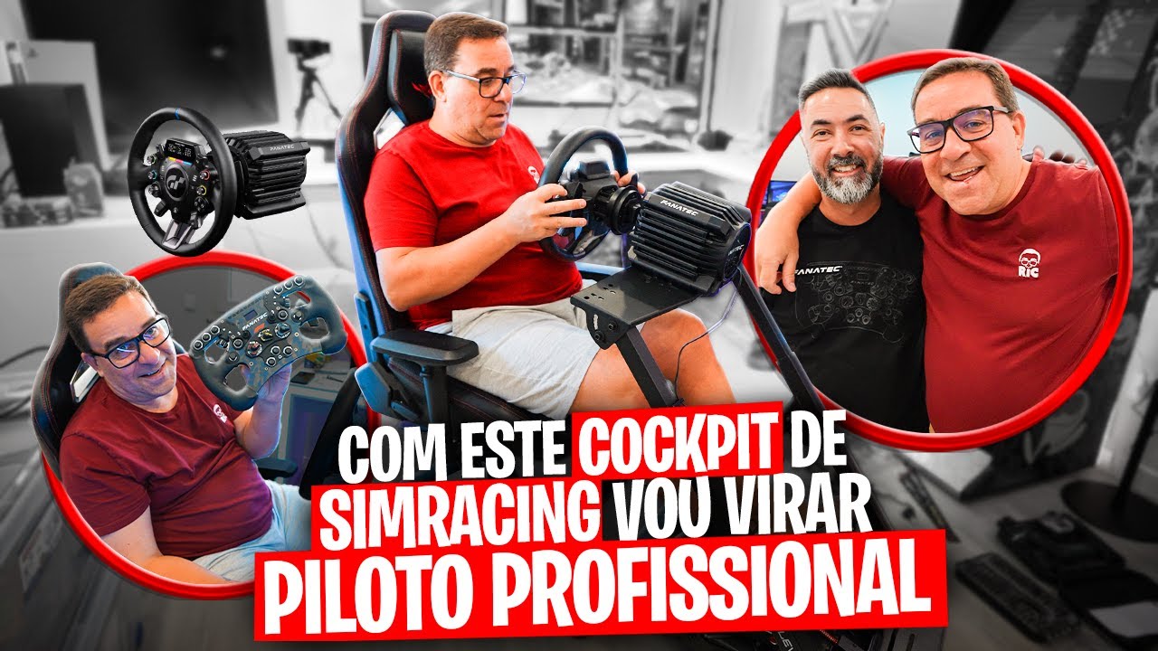 MONTAGEM DO COCKPIT SIMRACING NO ESTUDIO - YouTube