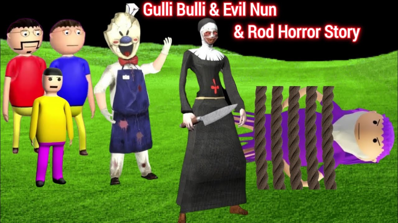 Evil nun & rod horror story | gulli bulli cartoon | evil nun story ...