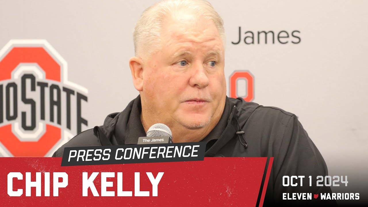 Chip Kelly talks about preparing for Iowa's defense, progression of ...