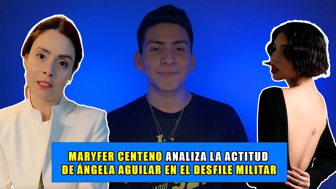 Maryfer Centeno analiza la actitud de Ángela Aguilar en el Desfile ...