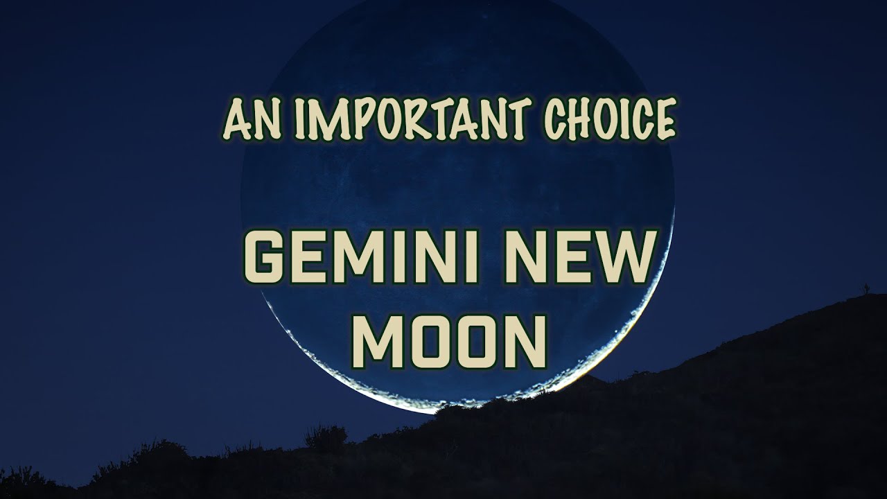 WEEKEND TAROT "VISIONARY GEMINI NEW MOON!!!" JUNE 17+18th 2023 - YouTube
