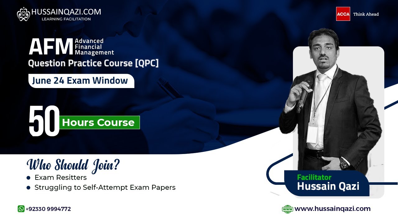 AFM (June 24) Question Practice Course - YouTube