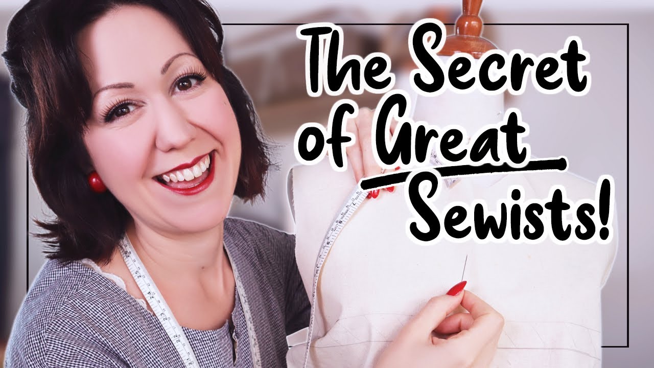 GREAT SEWISTS SEW, BECAUSE THEY LOVE THE PROCESS... Do you? - YouTube