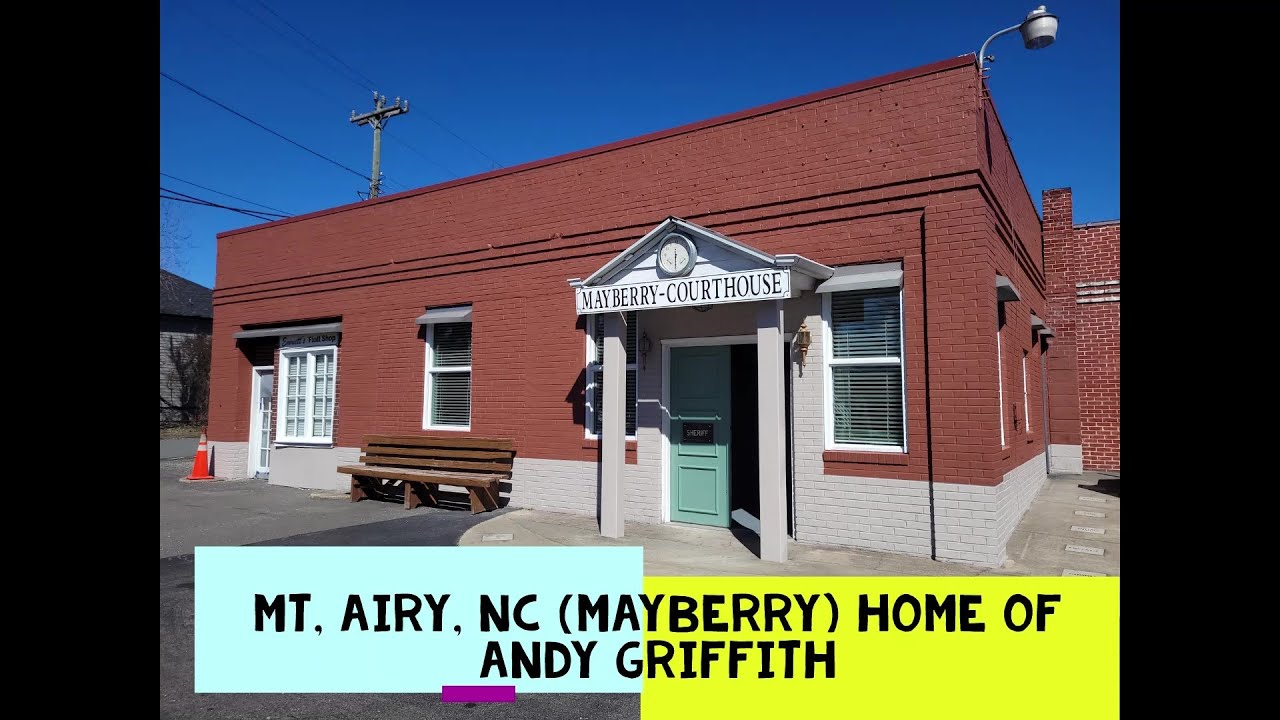 EXPLORE Mt Airy, NC (Mayberry) the home of Andy Griffith with Robin on ...