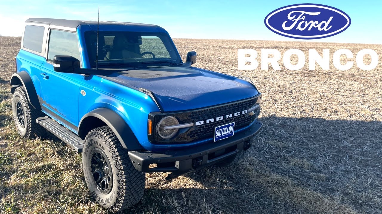 NEW 2021 Ford Bronco Wildtrak Sasquatch 2-Door 4x4 - YouTube