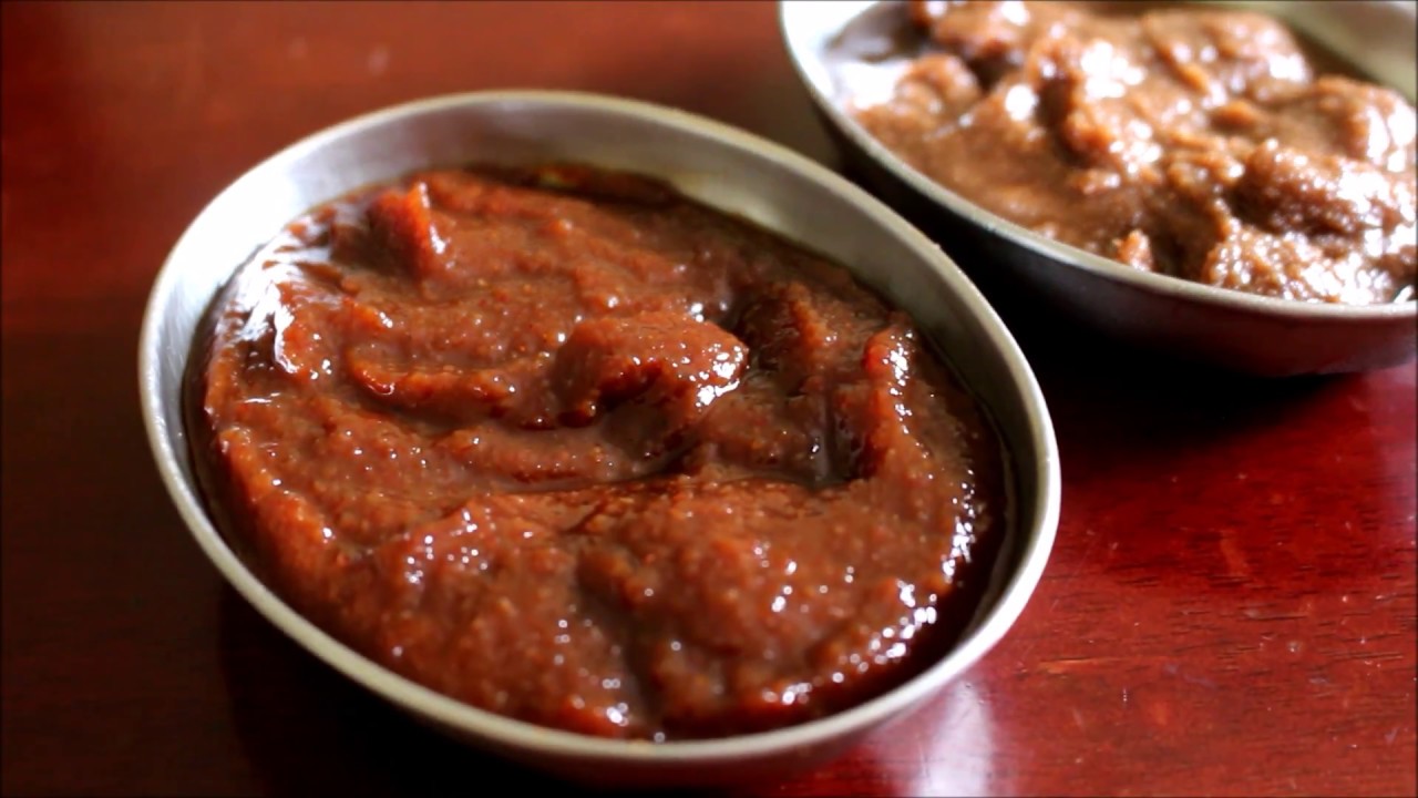 Basics of Indian cooking: Tamarind Chutney and Tamarind Sauce Recipe in ...