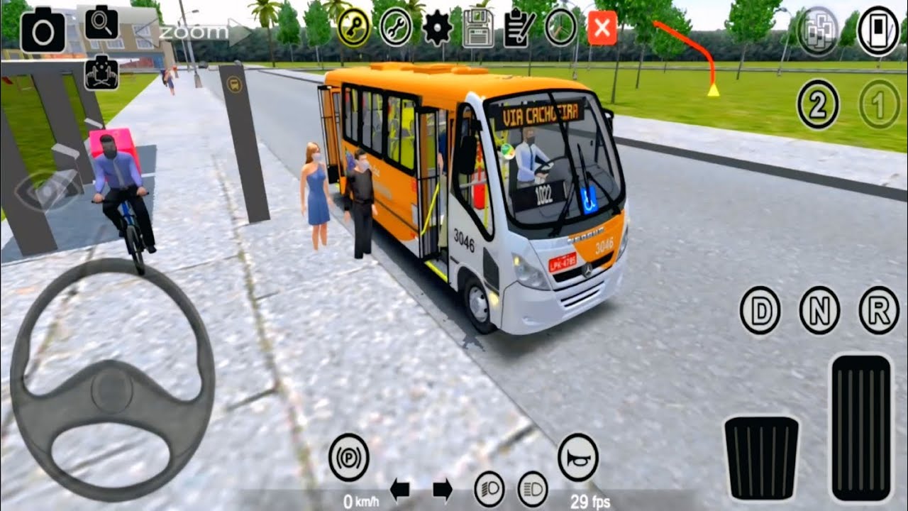 Neobus Thunder 2011 Mercedes-Benz Mini Bus Mod Driving - Proton Bus ...