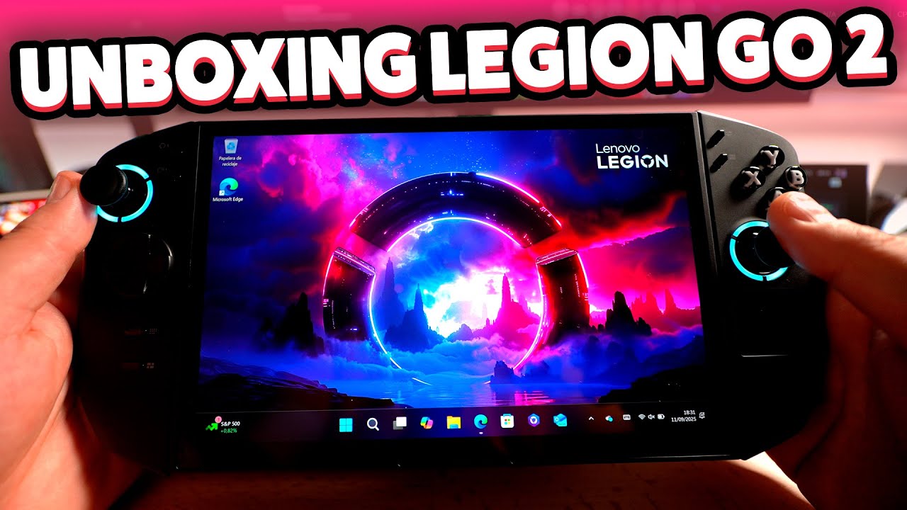 UNBOXING LEGION GO 2 y primerísimas impresiones! 🎆 - YouTube