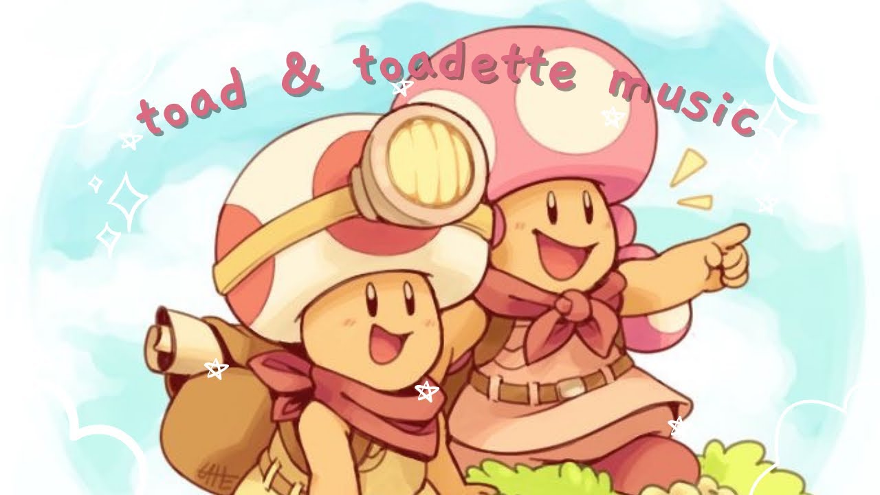 🍄toad & toadette themed music [nintendo aesthetic music] to study ...