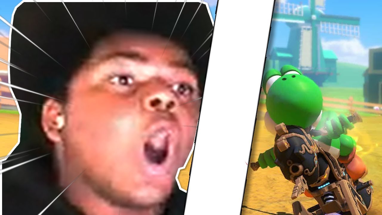 Mario be karting nah bro on that cartnite that nite nite mario huh he ...